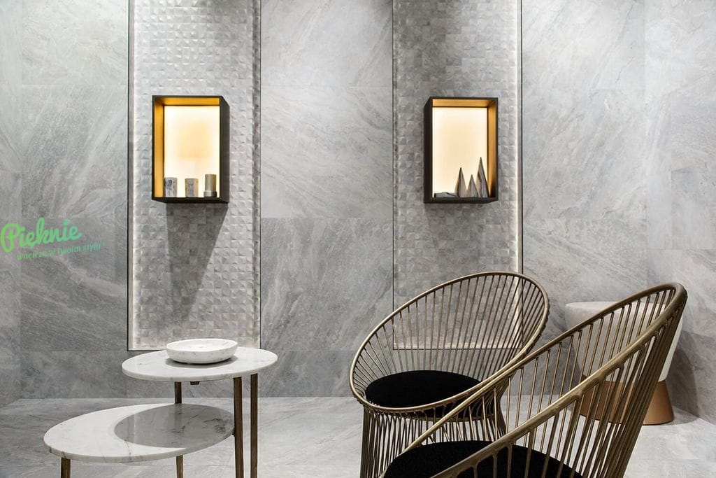 Porcelanosa Indic L 80x80 płytki imitujące marmur Pieknie.pl - wnętrza ...