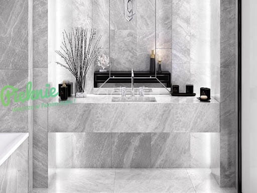 Porcelanosa Indic L 80x80 płytki imitujące marmur Pieknie.pl - wnętrza ...