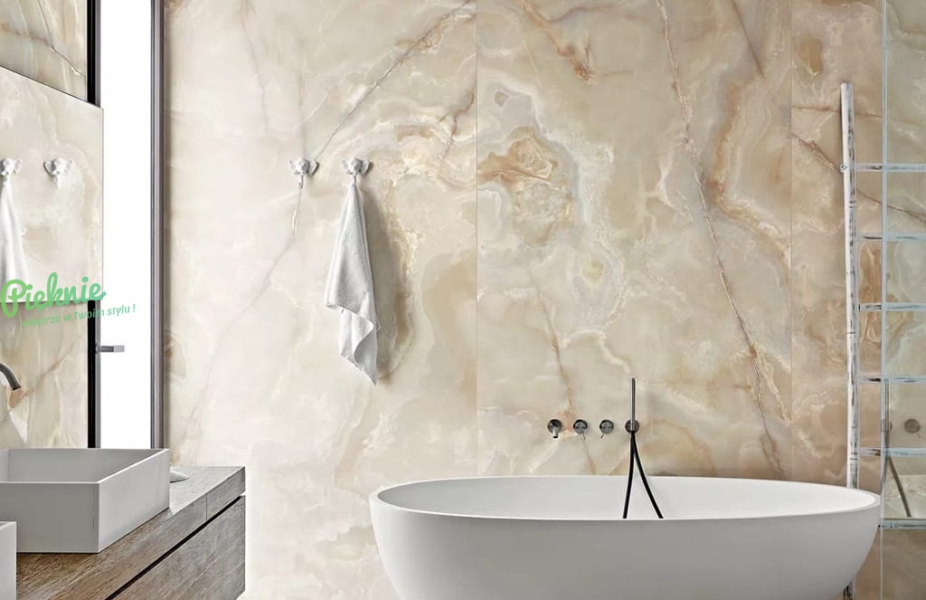 Creative Design Onyx&More Golden Onyx 60x120 płytki gresowe matowe ...