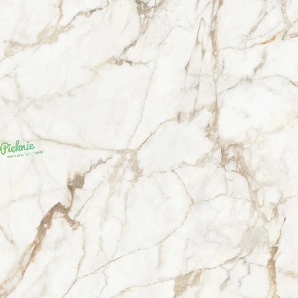 Porcelanosa Xlight Calacatta Gold Silk 120x120cm Pieknie.pl - wnętrza w ...